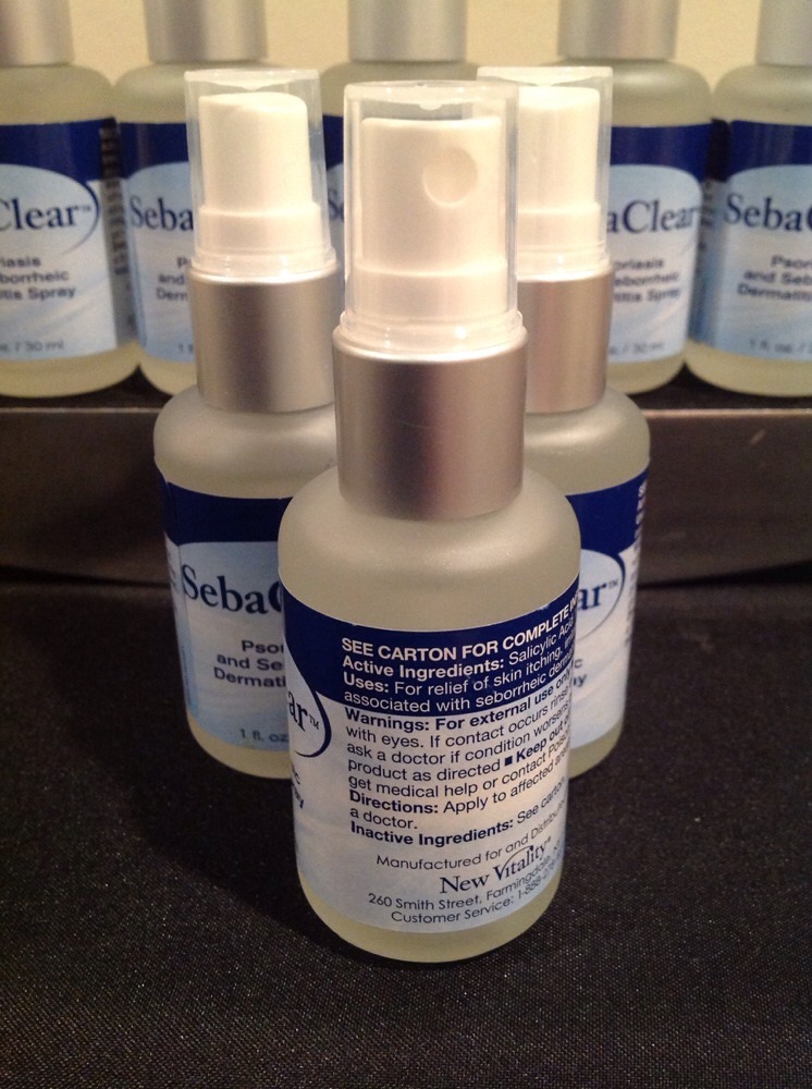 New Vitality Seba Clear Psoriasis and Seborrheic Dermatitis Spray 1oz ...