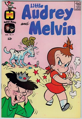 Little Audrey and Melvin #17 - Beautiful HG Harvey File Copy Comic 1965 ...