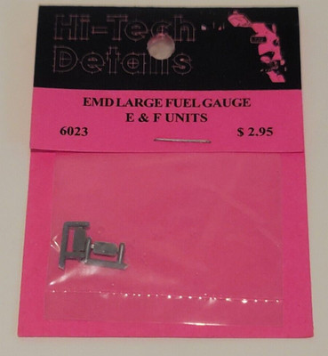 Hi-Tech Details HO Scale Detail Parts - 6023 EMD Large Fuel Gauge E & F ...