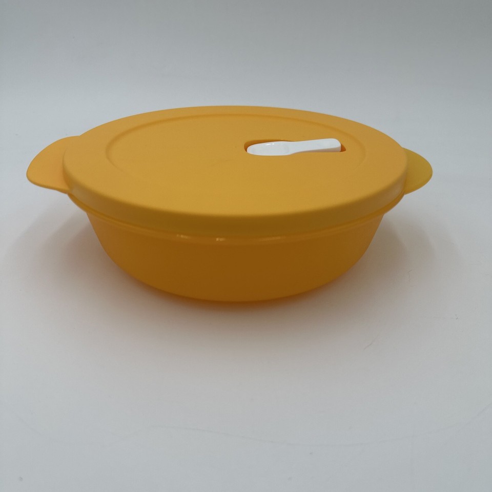 Tupperware CRYSTALWAVE PLUS ROUND CONTAINER ~4.25 Cups~ BRAND NEW | eBay