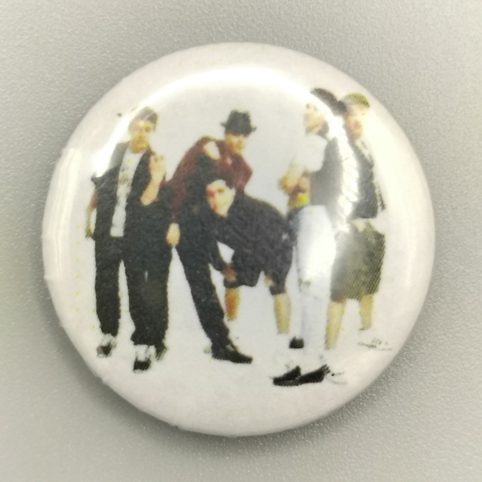 Devo Pinback Button Band Image 1 Inch Round 1980s Punk New Wave | eBay