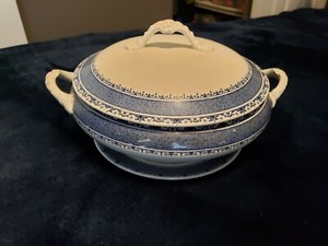 Burgess & Leigh Burleigh Ware Sandon Tureen semi porcelain pottery pot ...