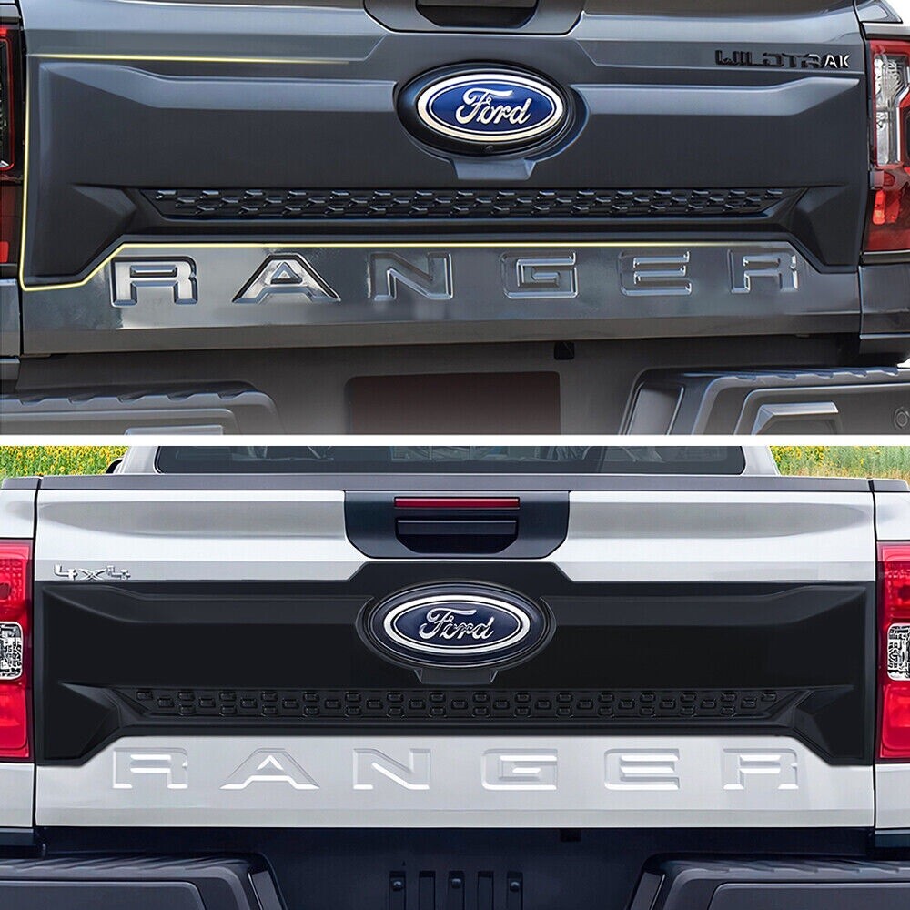 Raptor Style Tailgate Cladding Armor Cover for Ford Ranger Next Gen RA ...