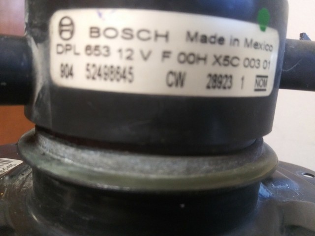 Bosch DPL653 12v 52400177 Blower Motor for sale online | eBay