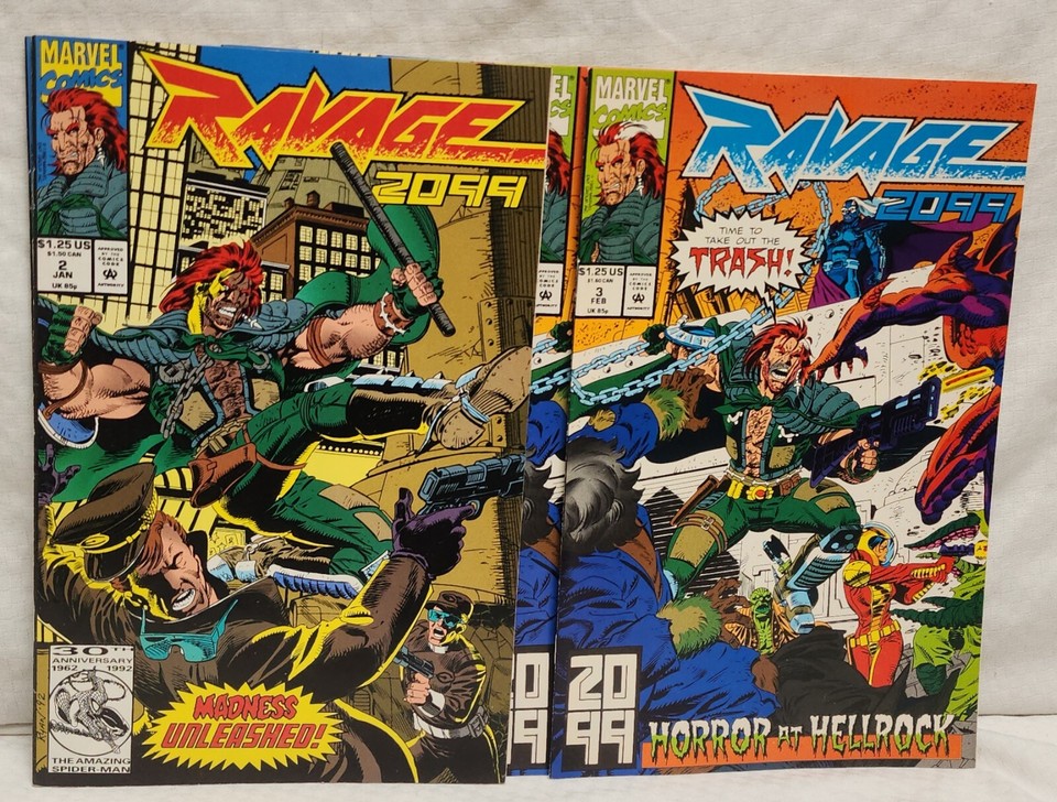 Four EA! Ravage 2099 2 3 Marvel Comics 1993 Vintage 90’s MCU Lot 421 | eBay