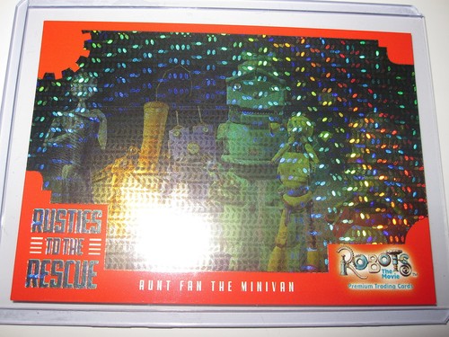 ROBOTS THE MOVIE RUSTIES TO THE RESCUE RARE HOLOFOIL CARD CHASE RR-8 ...