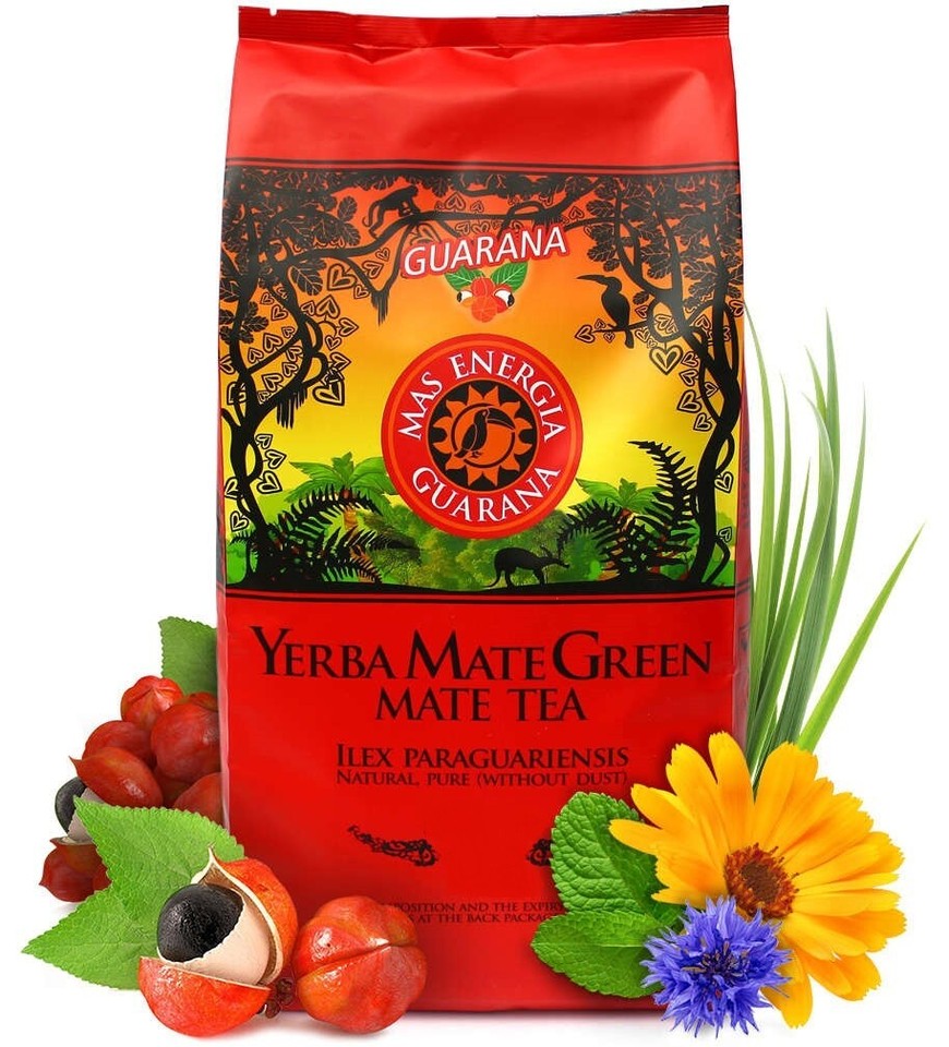 Yerba Mate Green Mas Guarana Tea Set Strong Energy Drink Mate Tea ...
