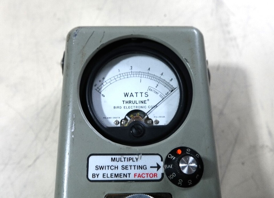Bird 4410A Multipower RF Wattmeter | eBay