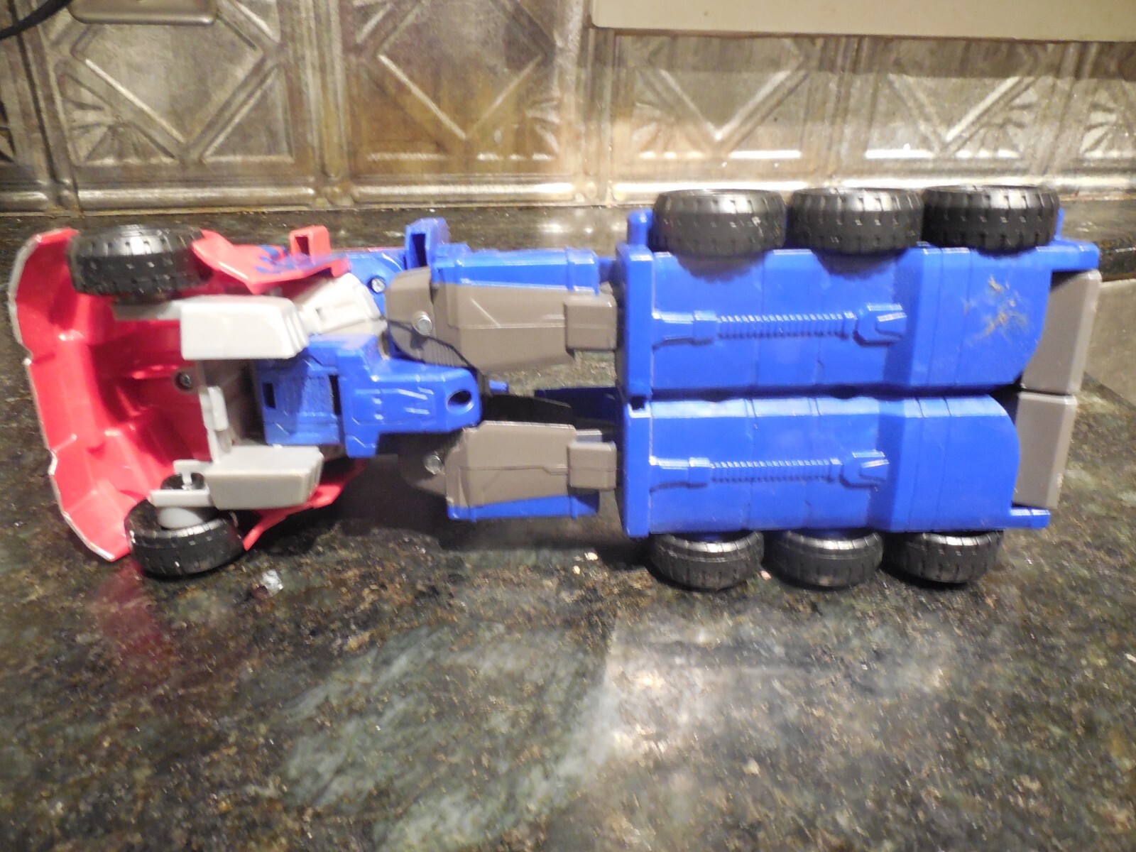 Transformers OPTIMUS PRIME 9.5" Long Toy Diesel Truck Rig Figure Toy by ...