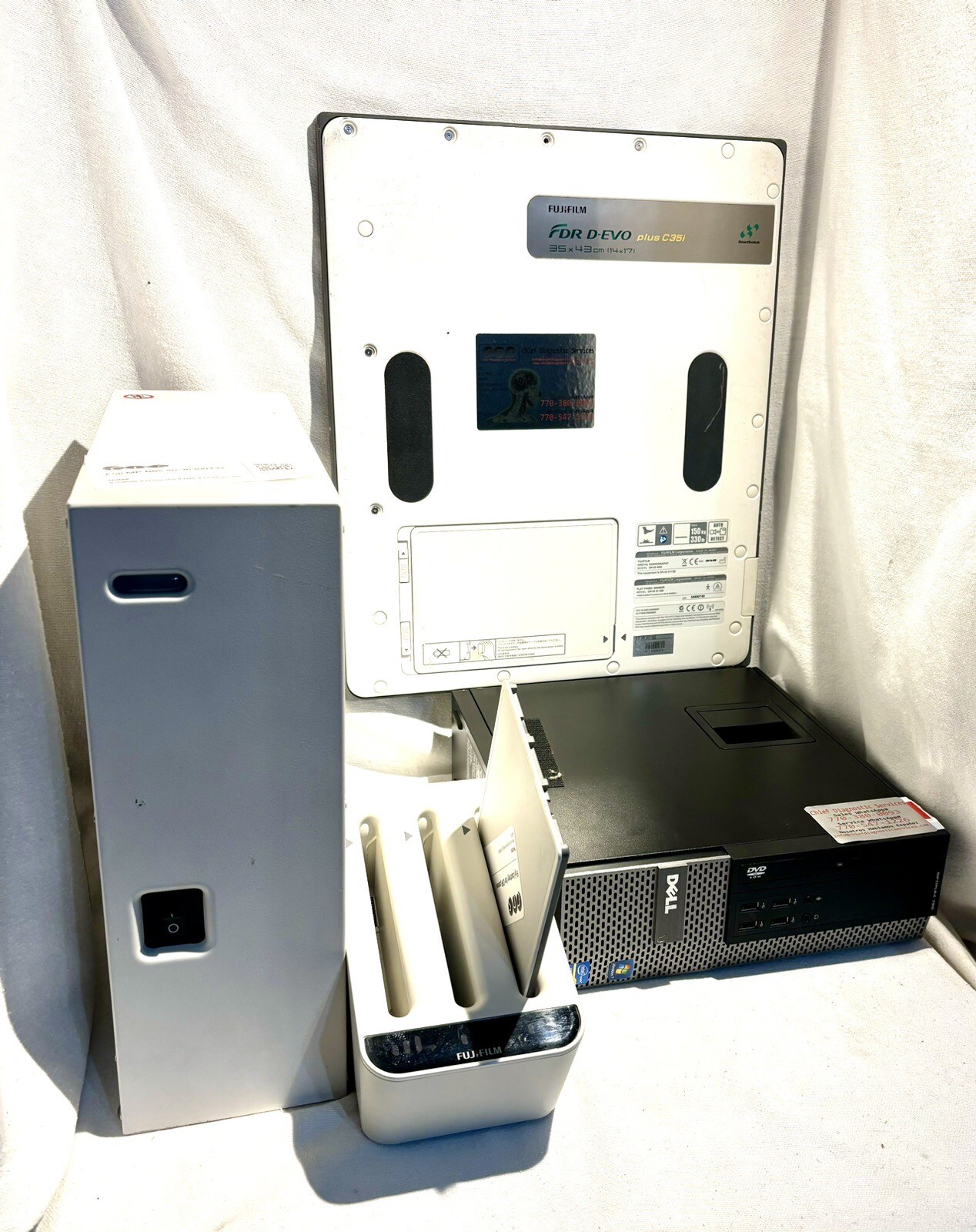 Fuji FDR Devo Plus C35i 14x17 DR Panel (2015) Complete System, W ...