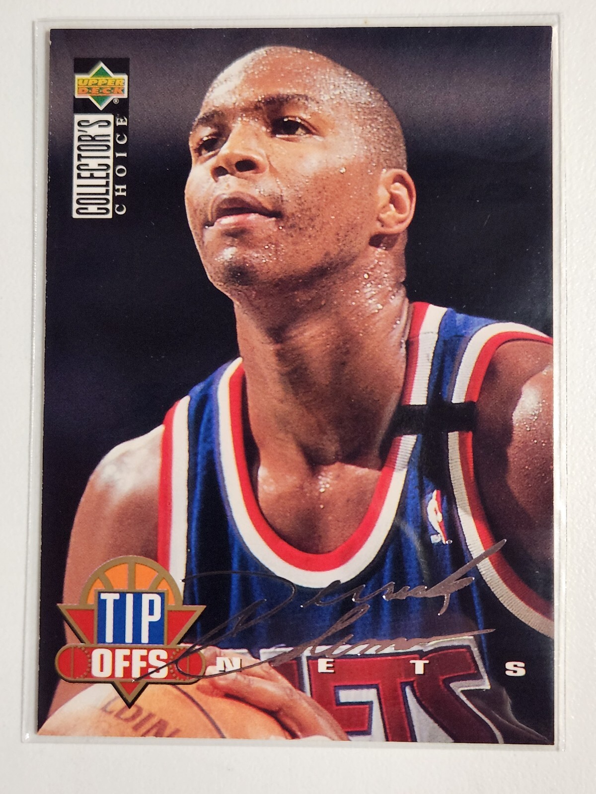 1994-95 Upper Deck Collector's Choice - Silver Signature #182 Derrick ...