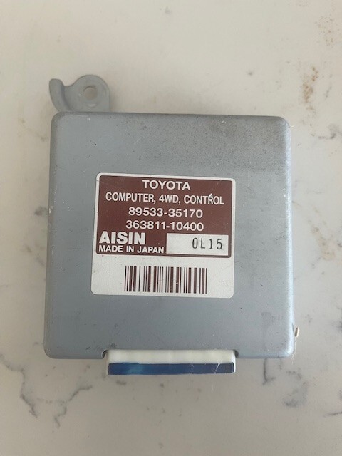 Toyota 4runner 2001-2002 4wd Computer Control Module 89533-35170 OEM ...