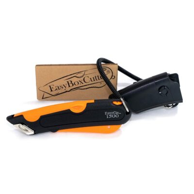 Easy Cut 1500 Orange Safety Box Cutter Tool Stainless Steel Blades | eBay