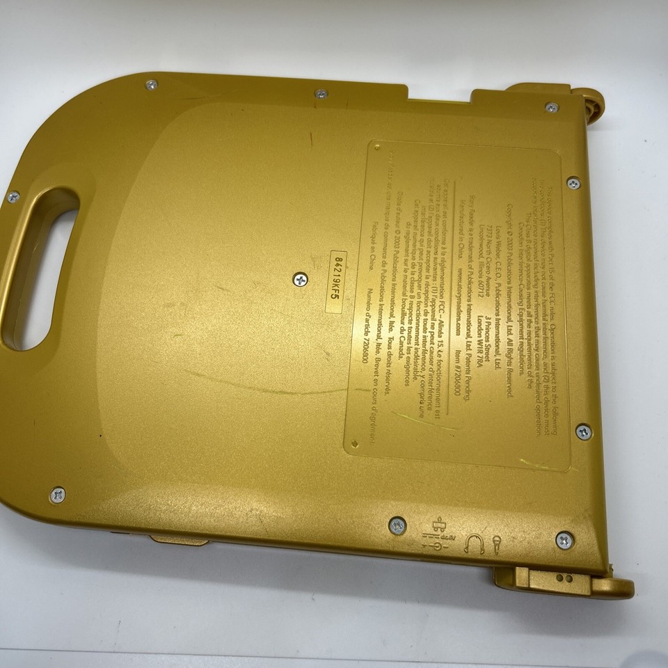 VINTAGE 2003 STORY READER WITH DISNEY CINDERELLA BOOK & CARTRIDGE ...