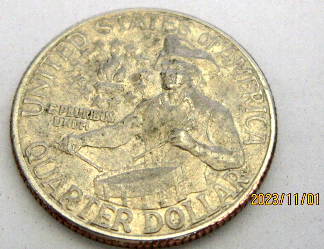 Vintage 1976D Rare Denver Mint Bicentennial Quarter Dollar JLA Coin ...
