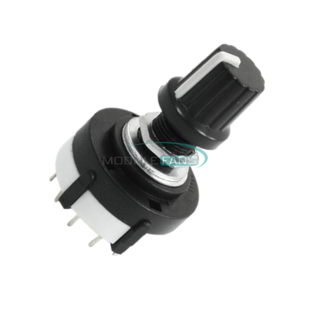 2PCS 3P4T 3 Pole 4 Position Single Wafer Band Selector Rotary Switch | eBay