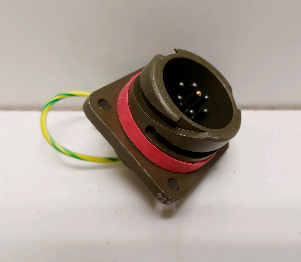 NEW OLD STOCK! ITT CANNON 7-PIN CIRCULAR CONNECTOR CA3102E16S-1P-B | eBay