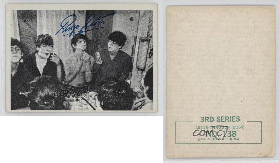 1964 Topps Beatles 3rd Series The Beatles Ringo Starr #138 1u6 | eBay