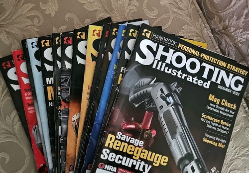 14 back issues NRA Shooting Illustrated Magazine Nov 2021-Dec 2022 ...