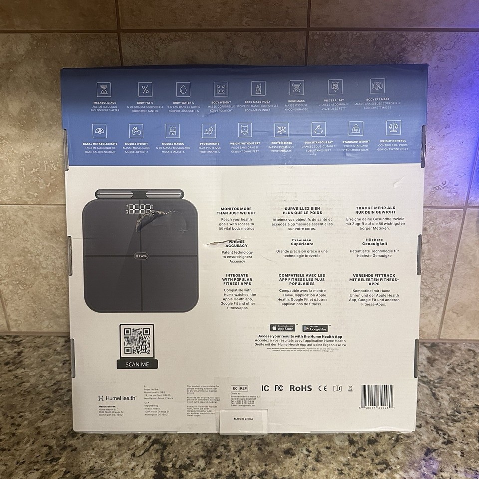 Hume Health Body Pod Smart Scale | eBay