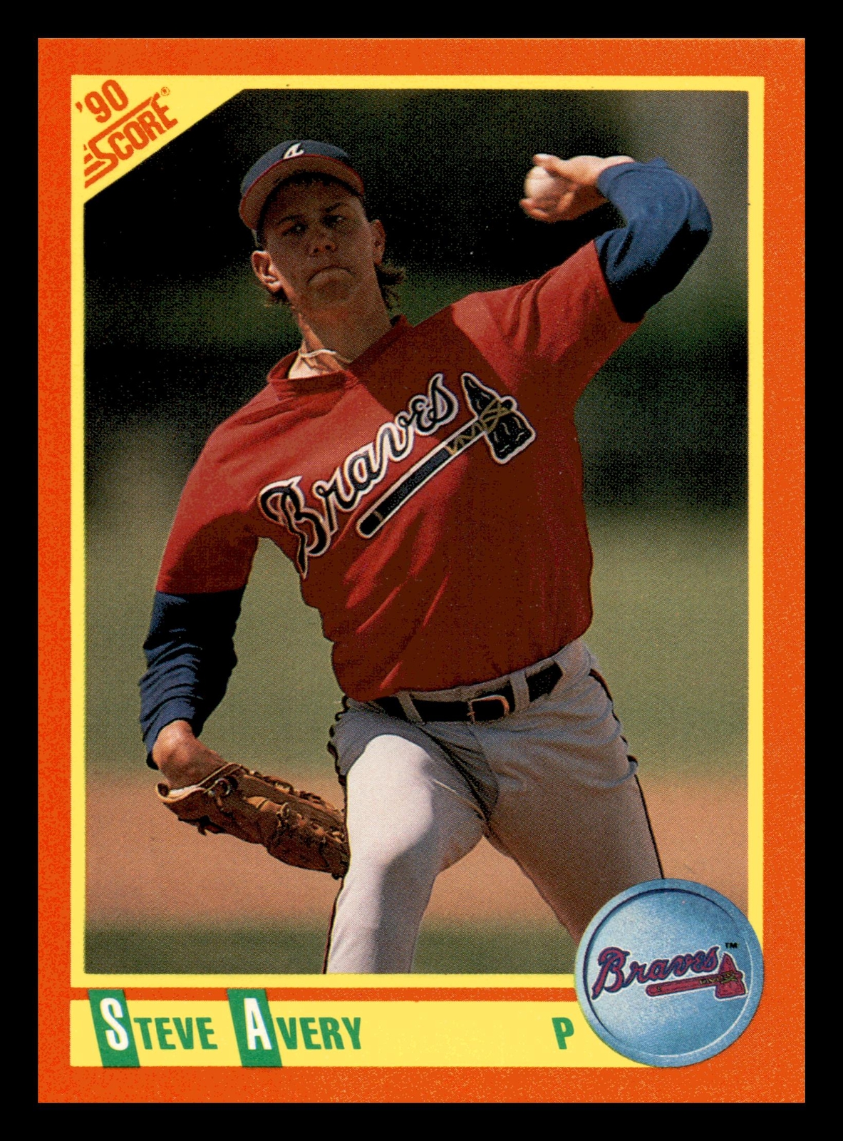 1990 Score Rookie & Traded Steve Avery RC #109T Atlanta Braves Mint | eBay