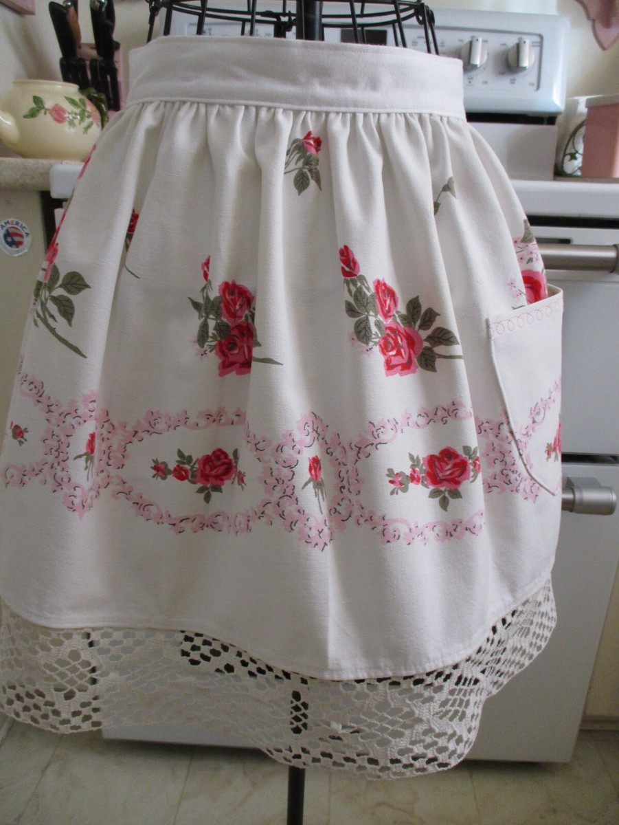Vintage Half Aprons 1950s FULL BIB Or HALF APRONS PATTERN 6 To The