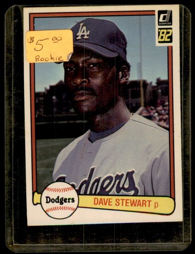 1982 DONRUSS DAVE STEWART RC LOS ANGELES DODGERS #410 | eBay