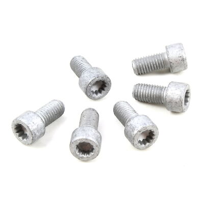 Original VW Audi 6 Stück Zylinderschraube Innenvielzahnkopf M10x20 N ...