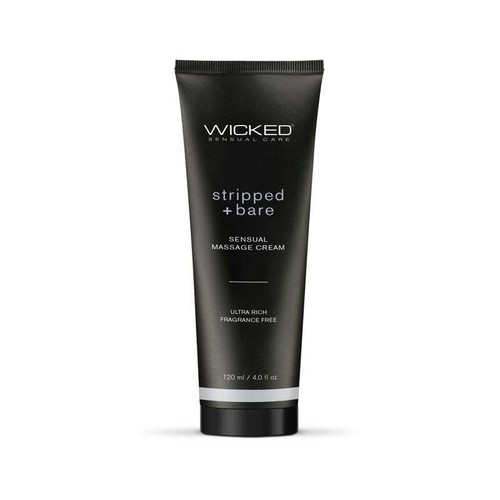 Wicked STRIPPED + BARE Sensual Massage Cream-(90944) | eBay