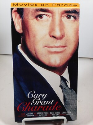 VHS Tape – Charade Audrey Hepburn Gary Grant Walter Matthau James ...