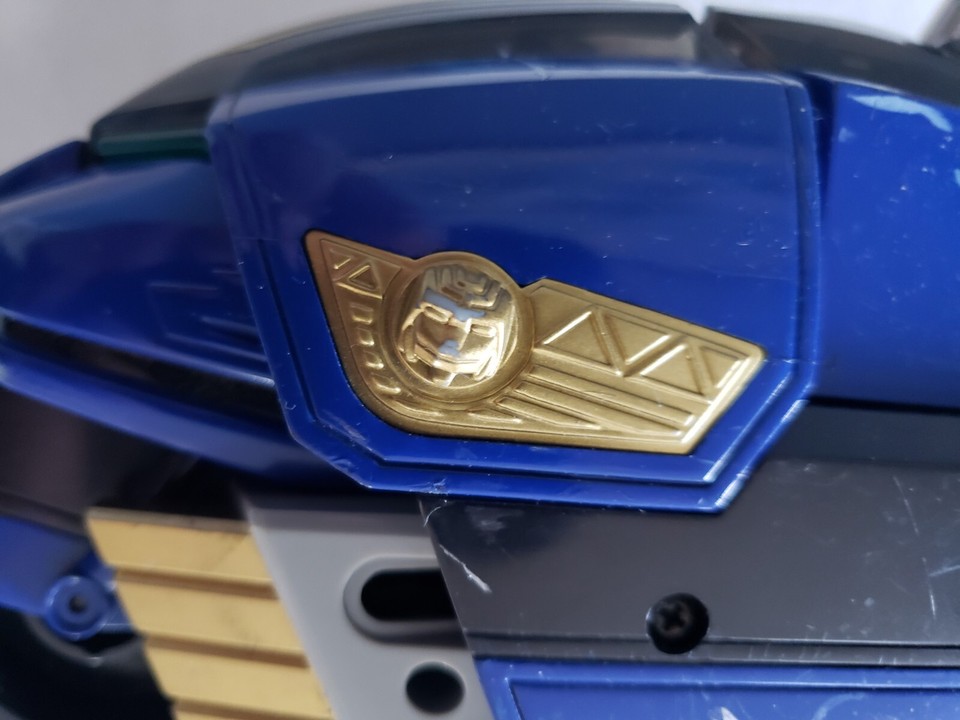 RARE BLUE Mighty Morphin Power Rangers Lost Galaxy Magna Defender ...
