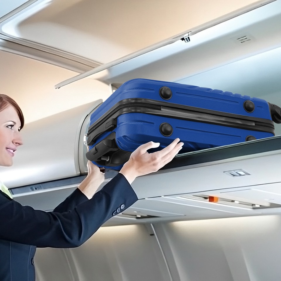 Carry On Cabin Case Bag Hand Luggage Plane Airline Approved 20 ...