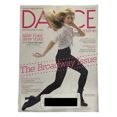Dance Magazine April 2023 The Broadway Issue New York NY Susan Stroman ...