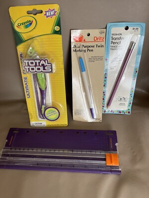 Rotary Ultimate Cutter,Marking Pen, Pencil & Fiskars 7x12 Paper Cutter ...