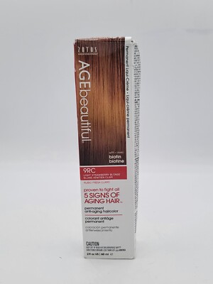 AGE beautiful Permanent Hair Color Dye Liqui Creme 100% Gray Coverage ...