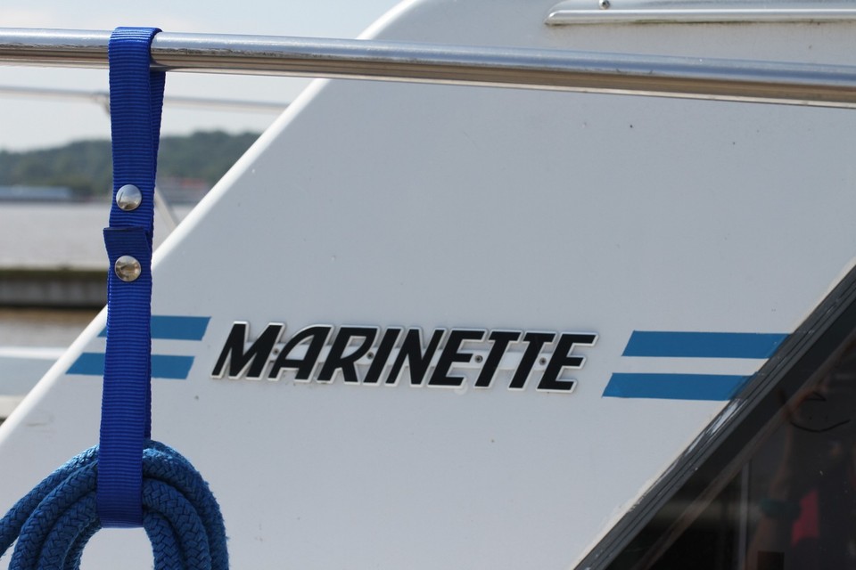 4 PK Boat Railing Straps holds rope on boat accessories Blue Free ...