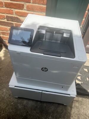 HP E60155dn LaserJet Monochrome Printer 3GY09A Only 18 prints LOCAL PU ...