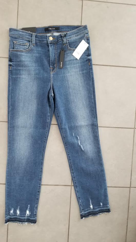 J Brand Ruby High Rise Crop Skinny Jeans in Tonic Sz. 32(35" waist) NWT ...