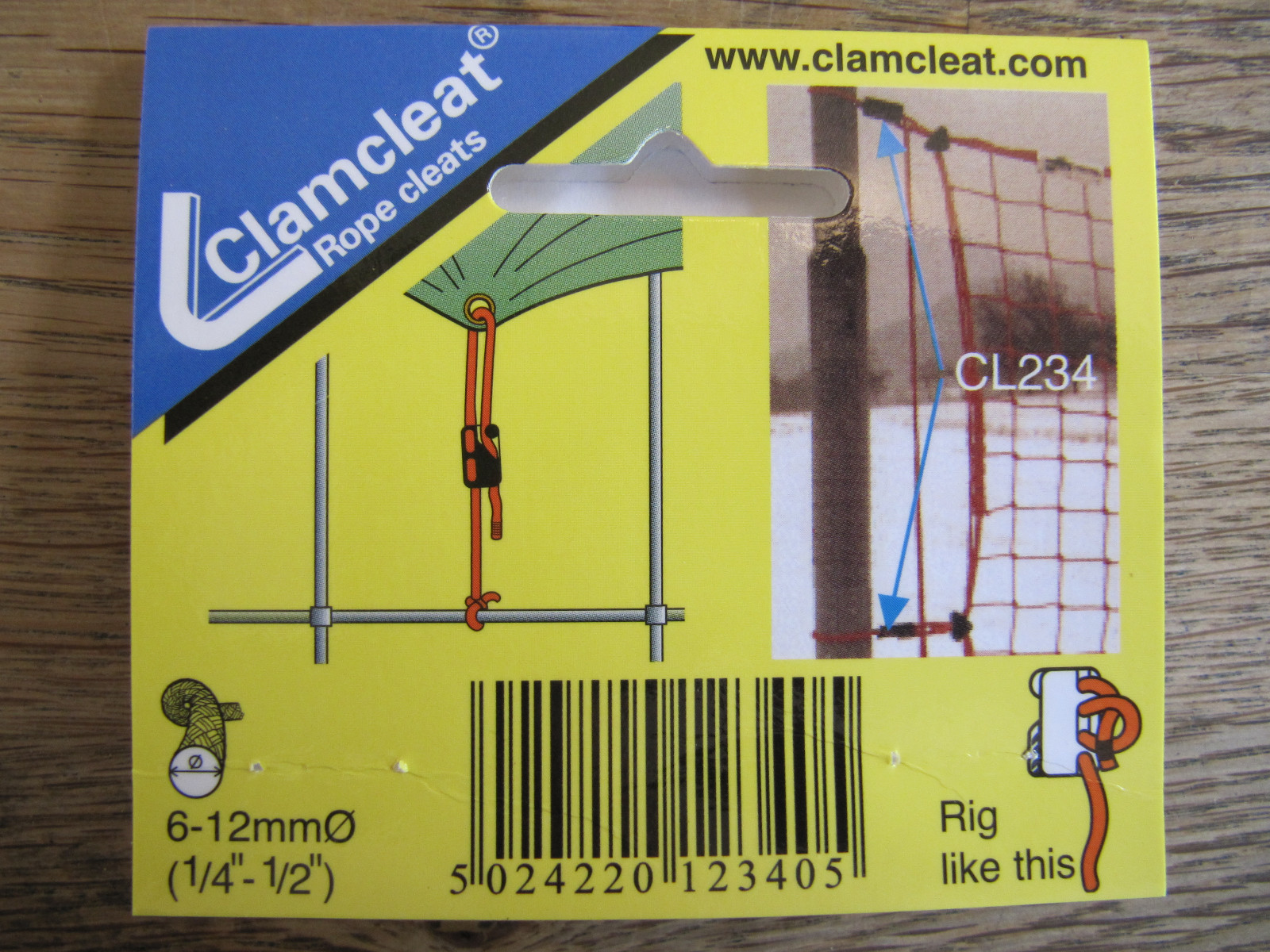 Fender Cleat / Loop Cleat, Line Size Up To 11mm | eBay UK