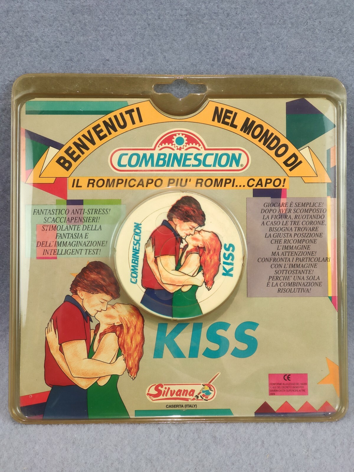 KISS COMBINESCION ROMPICAPO SILVANA Rubik Puzzle Rotascope Enigma NEW ...