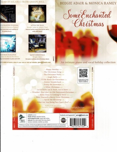 BEEGIE ADAIR & MONICA RAMEY - SOME ENCHANTED CHRISTMAS (CD 2018) *14 ...