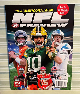 NFL Football Preview 2024 Magazine • How To Watch Every Game! | eBay