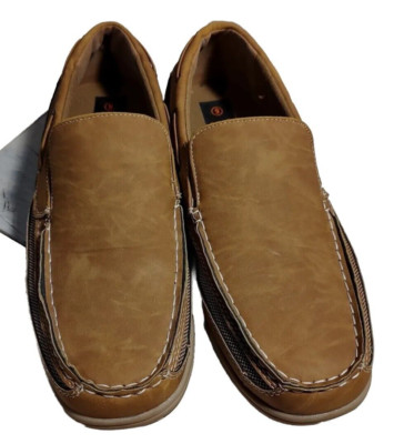 Men's Tan's by Tansmith Size US 9 Casual Slip-on loafer Boat Shoes Tan ...