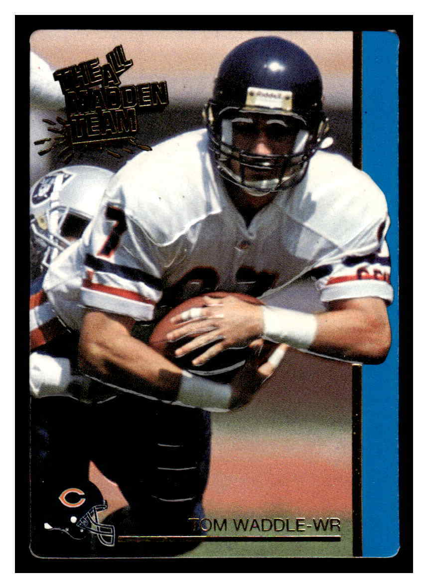 1991 Action Packed The All-Madden Team - 24 Kt. Gold #45G Tom Waddle ...