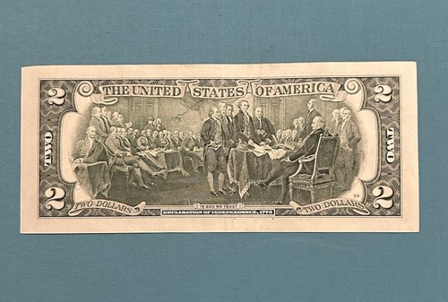 2013 Series $2 Dollar Fancy Note F44005055A Trinary Lightly Circulated ...