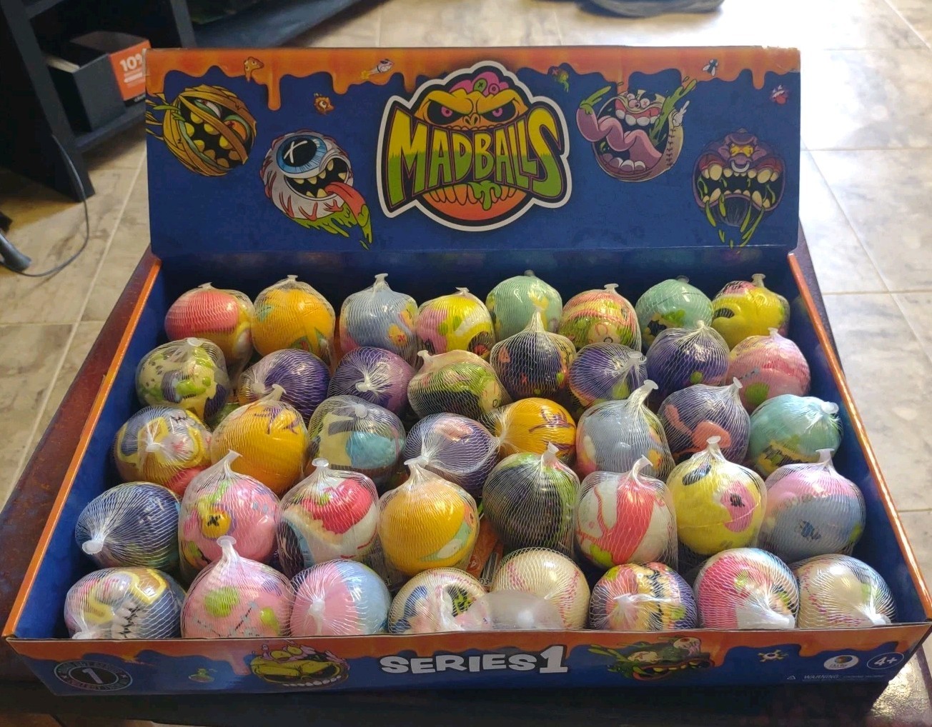 MAD BALLS GROSS OUT SERIES 1 MINI VERSIONS 2025 ENTIRE CASE 40 TOTAL ...