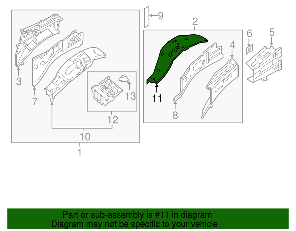 Genuine Nissan Lower Panel F4131-1PAMA | eBay