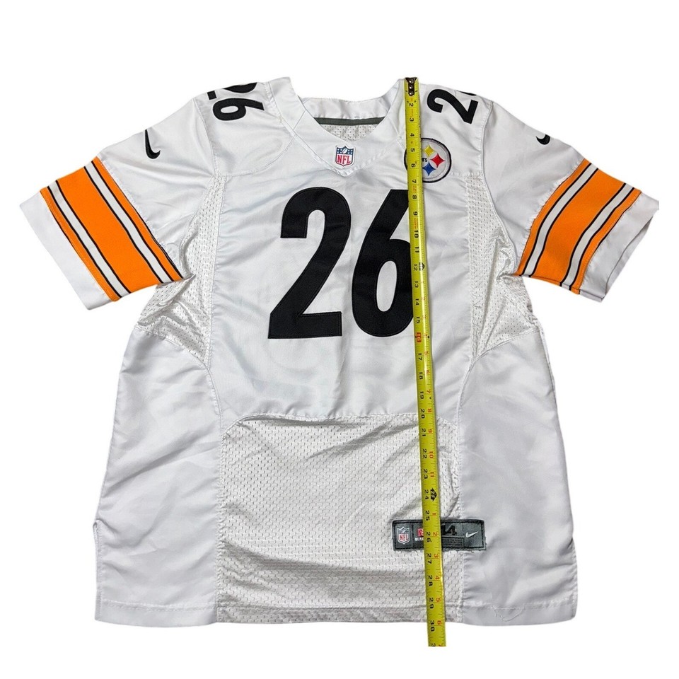 Nike Steelers Le'Veon Bell #26 Jersey NFL Football White Orange Youth ...