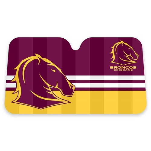 NRL Car Sunshade - Brisbane Broncos - 130cm x 70cm | eBay