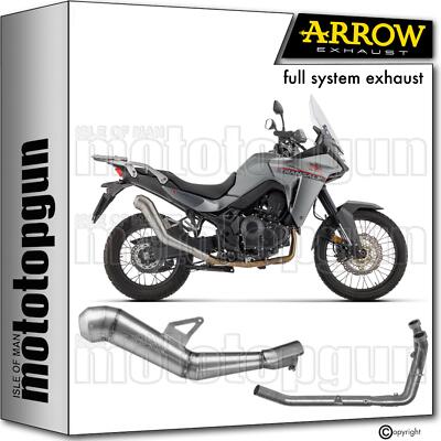 Full system exhaust rc nichrom dakar arrow honda xl 750 transalp 2023 ...